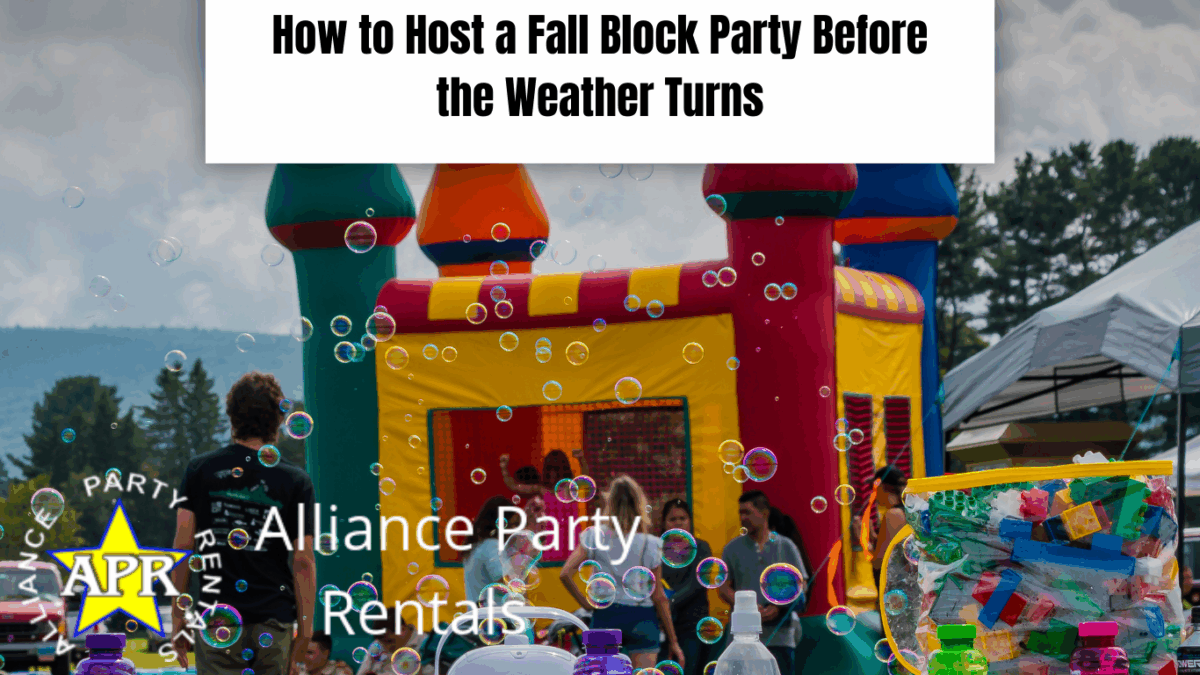 How to Host a Fall Block Party Before the Weather Turns | Alliance ...